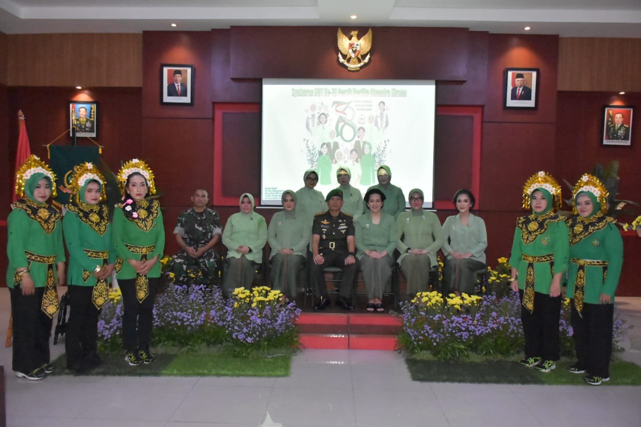 Kodim 0501/JP Gelar Syukuran HUT PERSIT Ke-78 Tahun 2024 Disertai ...